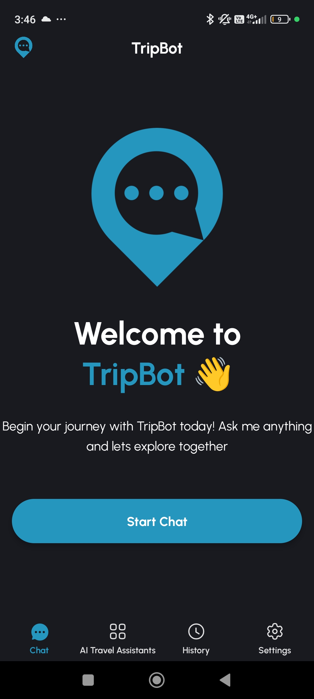 Chatbot - AI Travel Bot